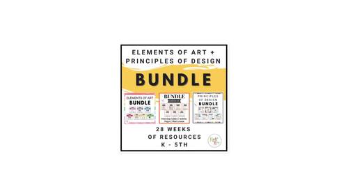 Elements of Art + Principles of Design Bundle by Karr Art | TPT