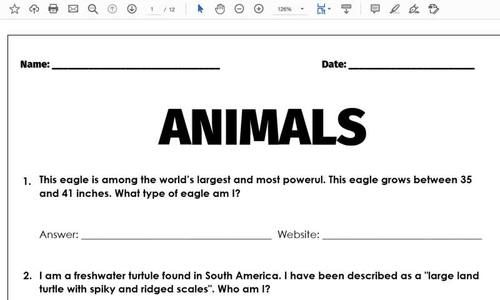 Google Search for Kids Worksheets by NoDowdy | TPT
