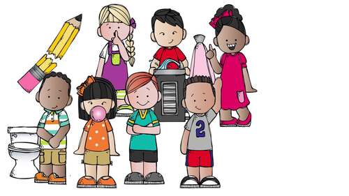 Classroom cuties clip art 2025 Class Jobs clipart Class Rules clipart ...