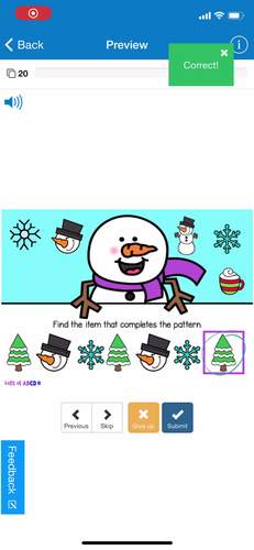 Winter Patterns Deck | BOOM™ Cards by Easy as ABCD | TpT