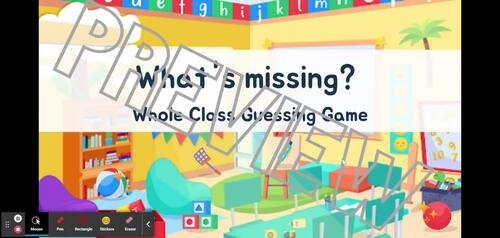 What's missing? | FUN Whole Class Guessing Game | No Prep | PPT Slides