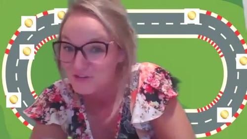 V race car game for green screen by Chapman Chit-Chat | TPT