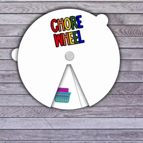 Editable Chore Chart | Responsibility Worksheet | Homeschool and Classroom