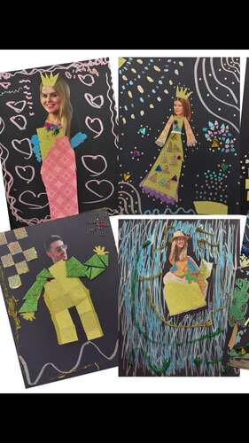 Gustav Klimt Art History Lesson for Kids Printable Art Nouveau Art Project