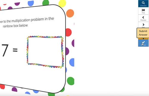 Multiplication Facts Practice (x 10) Tens BOOM CARDS FREEBIE (Fill-In ...