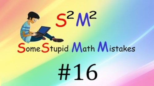 Mathematics Common math mistakes (trigonometric ratios) #16 by Letstute