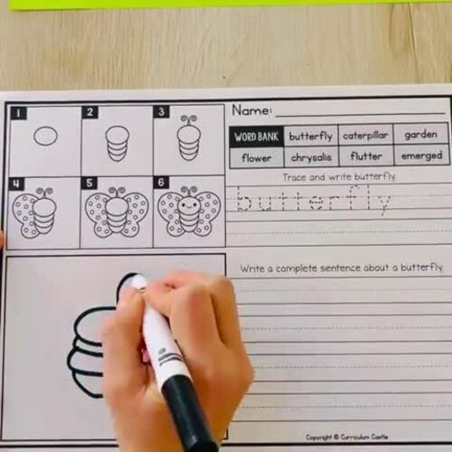 Directed Drawing & Writing Activities by Curriculum Castle | TPT