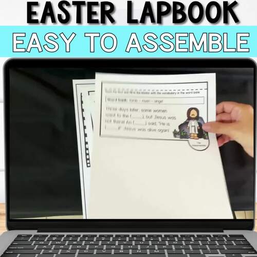 Interactive Easter Craft Lapbook- ESL Project for Grades 2-5 | TPT
