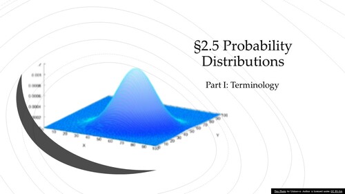 2.5 Probability Distributions Part 1 Terminology by Math Redeemed