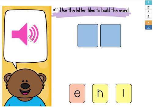 Level 1 | Unit 3 | Trick Words | SPELLING & RECOGNITION | BOOM CARDS™