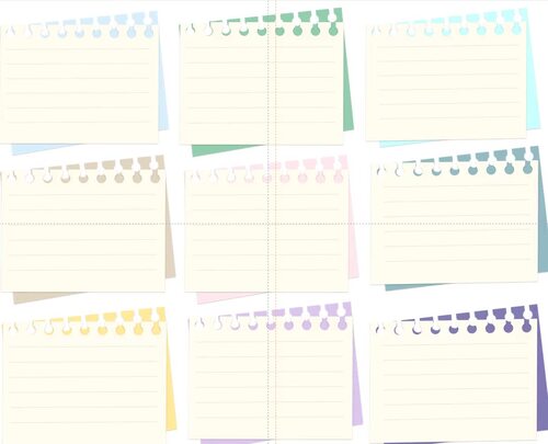 Notepad Clipart 12, Sticky Note Clipart, Note Paper clipart, 95 PNG ...