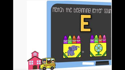 Phonics Letter Sound Match Boom Cards by AUtogether | TPT