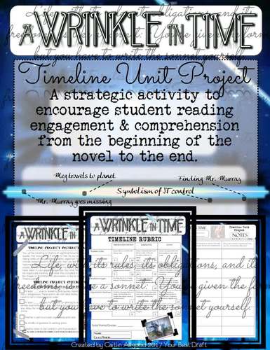 A Wrinkle in Time: A Fun and Engaging Novel Activity for Reading ...