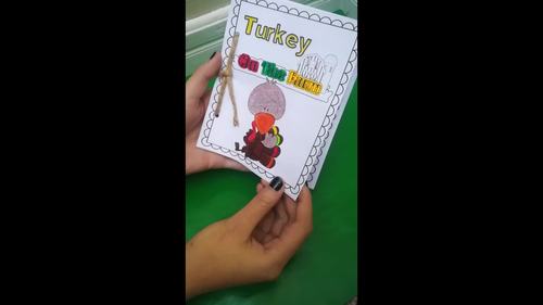 Thanksgiving Printable Book for ESL | TPT