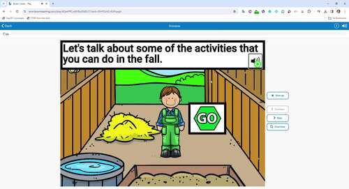 Fall Actions: What are They Doing? by Creative Speech Language Resources
