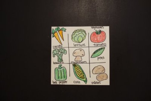 how to draw easy vegetables