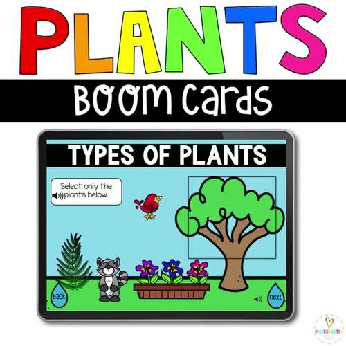 All About Plants No-Prep Worksheets and Digital Activities | Plant Life ...