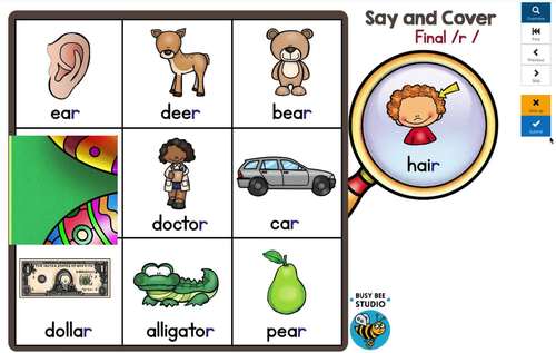 Easter Articulation Boom Cards Games for Speech Therapy | R in Final ...