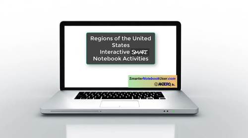United States Regions - Geography by Smarter Notebook User | TPT