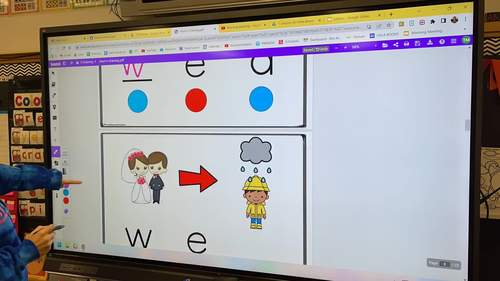 Short E Letter Sound Chaining Activity by Mrs Males Masterpieces