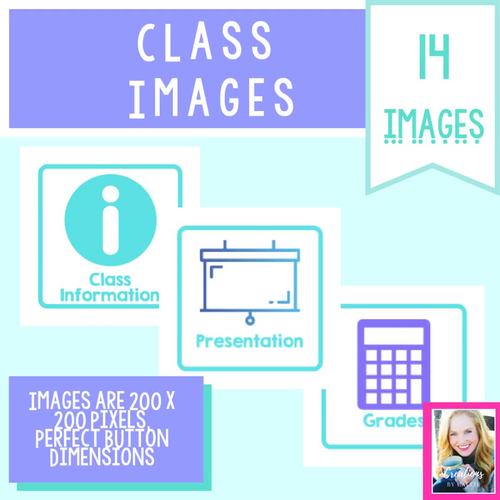 Class Images and Banners Bundle - Digital Decor - Distance Learning