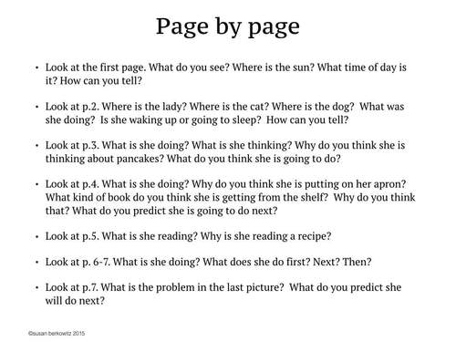 Inferencing with Pancakes for Breakfast Adapted Book Companion for Language