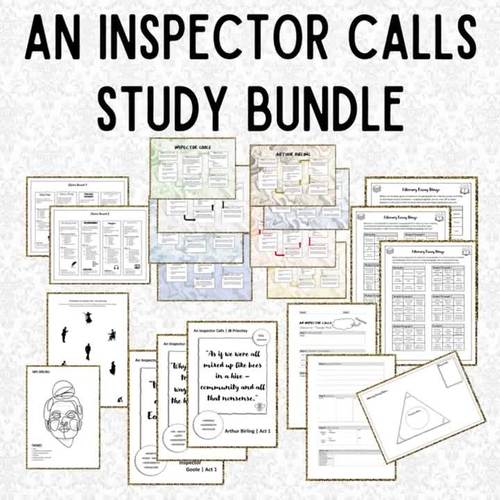 An Inspector Calls | Growing Bundle | Grades 9-12 by Pagecraft ELA