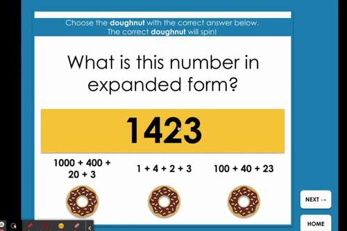 4-Digit Expanded Form Place Value DIGITAL MATH GAME | Google Slides ...