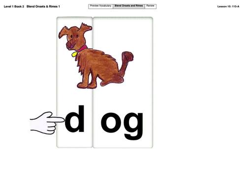 Newitt Book 2 PowerPoint: Blend Onsets & Rimes 1, Lesson 7 (Prereading ...