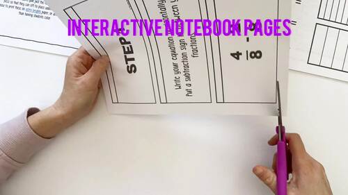 Greatest Common Factor & Simplifying Fractions Anchor Chart Subtracting ...