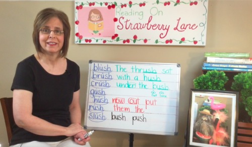 VIDEO: Reading: Set 1. Lesson 65. Word Family Pattern -ush | TPT