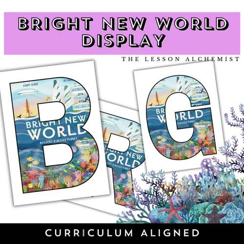 Bright New World Classroom Display | NSW Syllabus & DOE Units Aligned