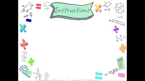 One, Two Step Equations Inverse Operations Game 6.EE.B.5, B.7 6th, 7th ...