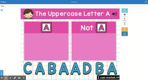 Alphabet BOOM cards™ Digital Activity | Letter Sort | Uppercase and ...