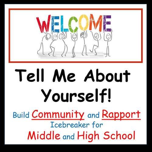 Middle and High School SEL| Icebreaker for First Day of School | TPT