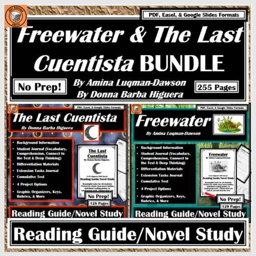 "Freewater" & "The Last Cuentista" Newberry Reading Guide or Novel ...