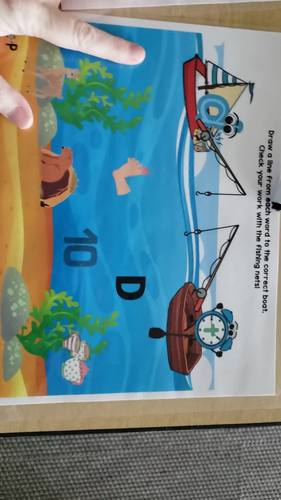 Minimal Pair Fishing K T G D F P B Auditory Discrimination Training Voicing