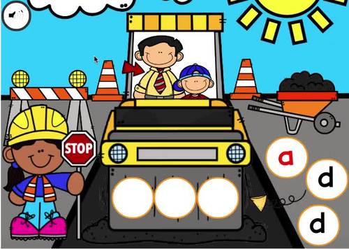 Building CVC Words - Mixed Vowels (Boom Cards) by Tong Stevens | TpT