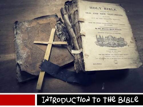 Introduction to the Bible [Presentation] by Da Learning Dojo | TPT