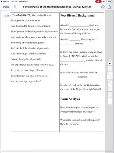 5 Female Poets of the Harlem Renaissance - Poet Bios and Poetry ...