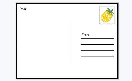 Digital End of Year Postcards for Students and Coworkers via Google Slide