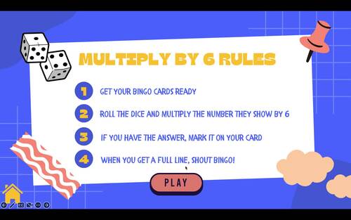 6 Times Tables Bingo 6 Games in 1 by Tech Teaching Tips | TPT