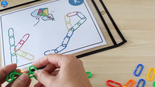 Alphabet Mats for Plastic Links by Books and Giggles | TpT