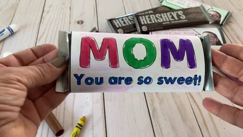 Editable Mother's Day Candy Wrappers! by A Special Place | TpT