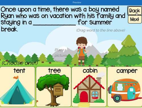 Create a Story Boom Cards™ Bundle Speech Therapy Narrative Language ...