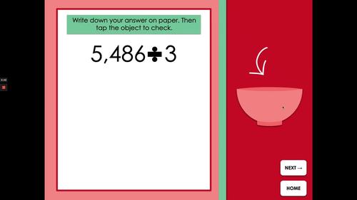 Long Division Practice | Division Digital Math Game | TPT