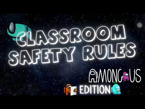 All about me and Classroom Safety Rules (Among us edition) | TPT