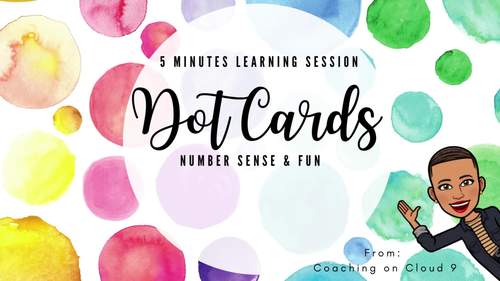 Number Sense Dot Cards Professional Development and Resource | TPT