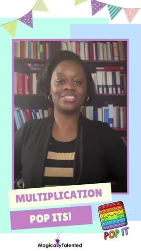 Pop It! Multiplication by Magically Talented | TPT