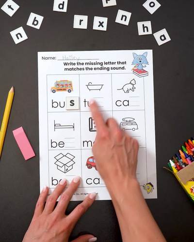 Initial, Medial, and Final Sounds Pack by Luminous Minds | TpT